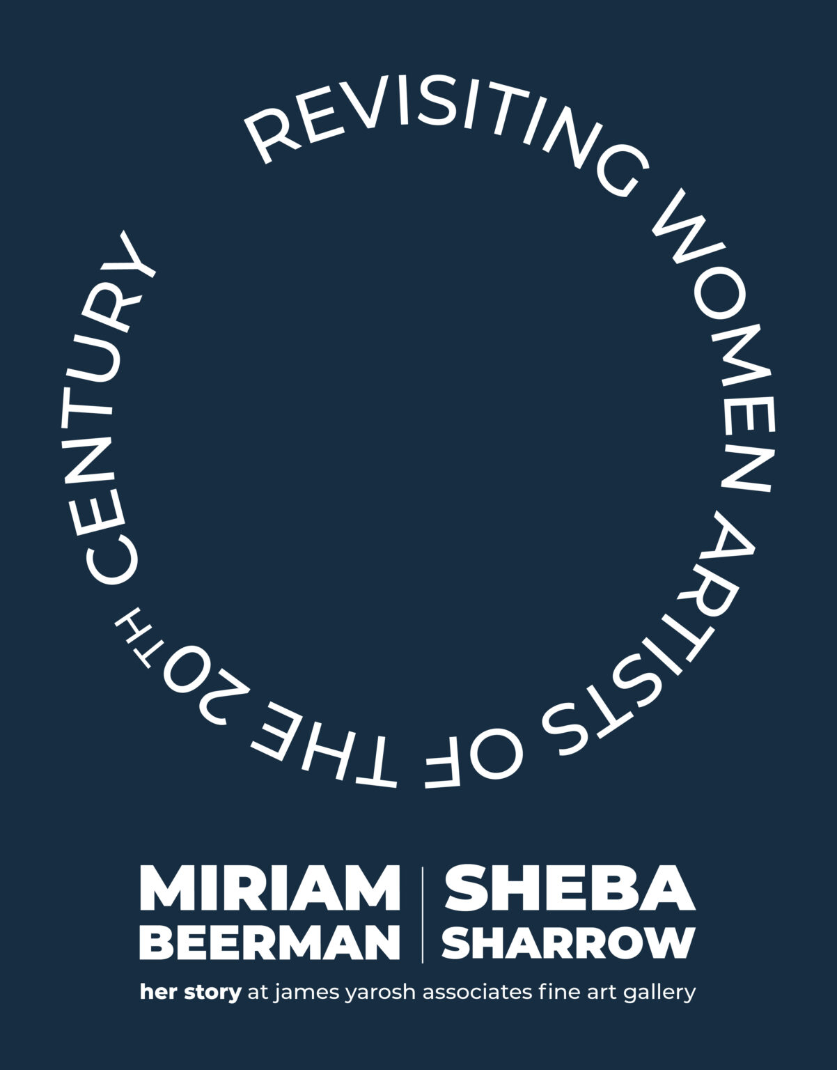 MIRIAM BEERMAN / SHEBA SHARROW – HER STORY: Revisiting Women Artists of ...